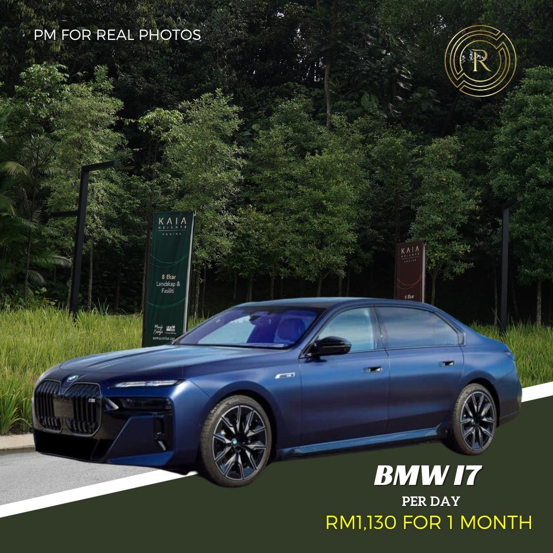 Rent a BMW I7 near me in Kuala Lumpur - Luxury Car Rental by Rglobal Car Rental Services